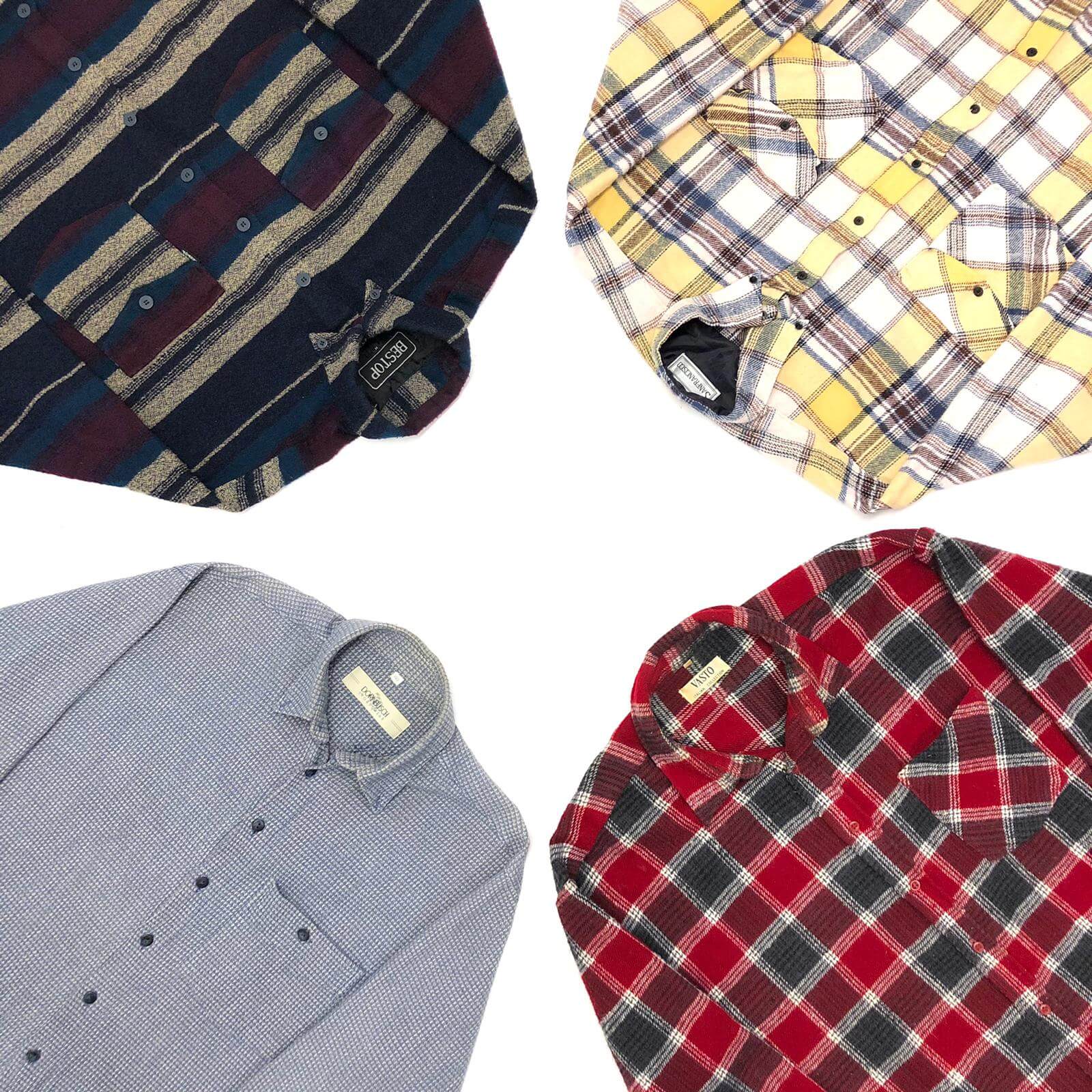 Vintage Flannel Shirt mix | The Vintage Wholesale Company