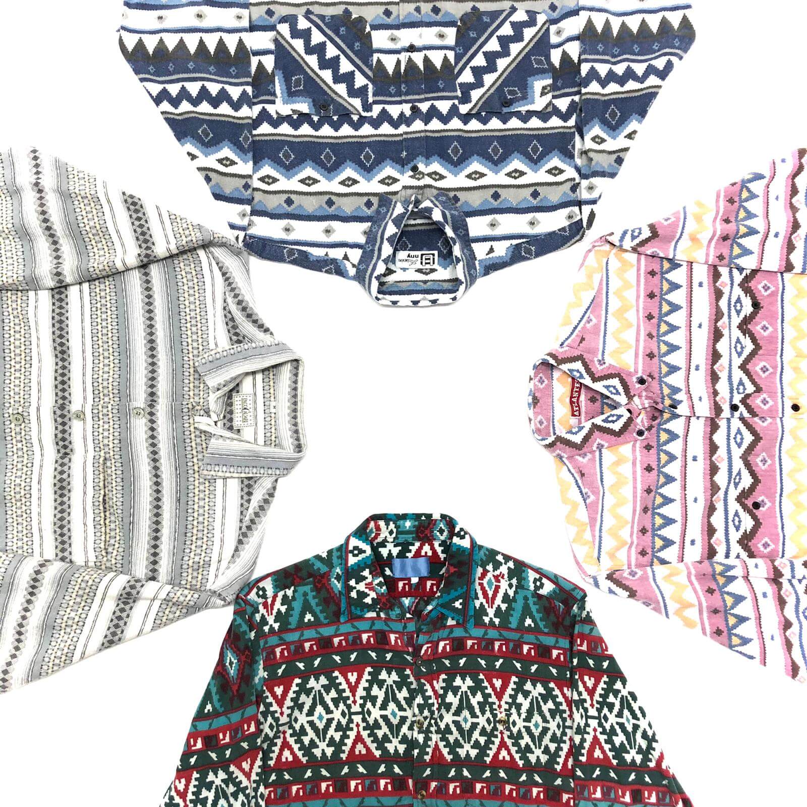 Vintage Inca/Aztec Shirt Mix | The Vintage Wholesale Company