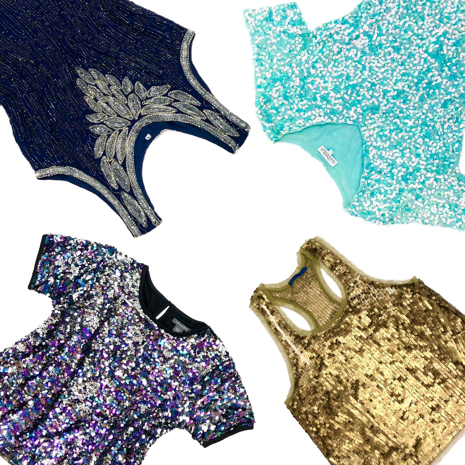 Vintage sequin Party Top Mix | The Vintage Wholesale Company