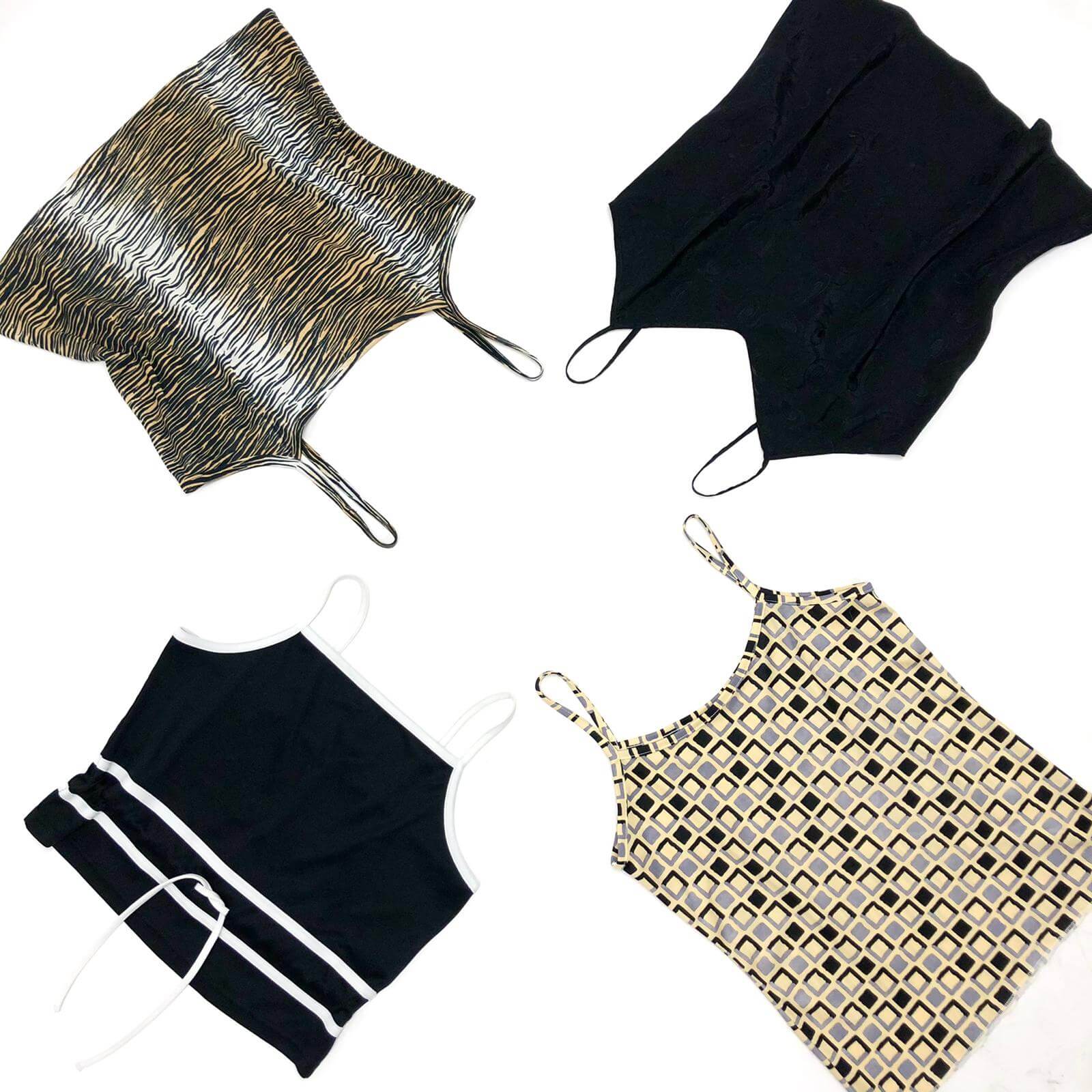 Vintage Spaghetti Tops | The Vintage Wholesale Company